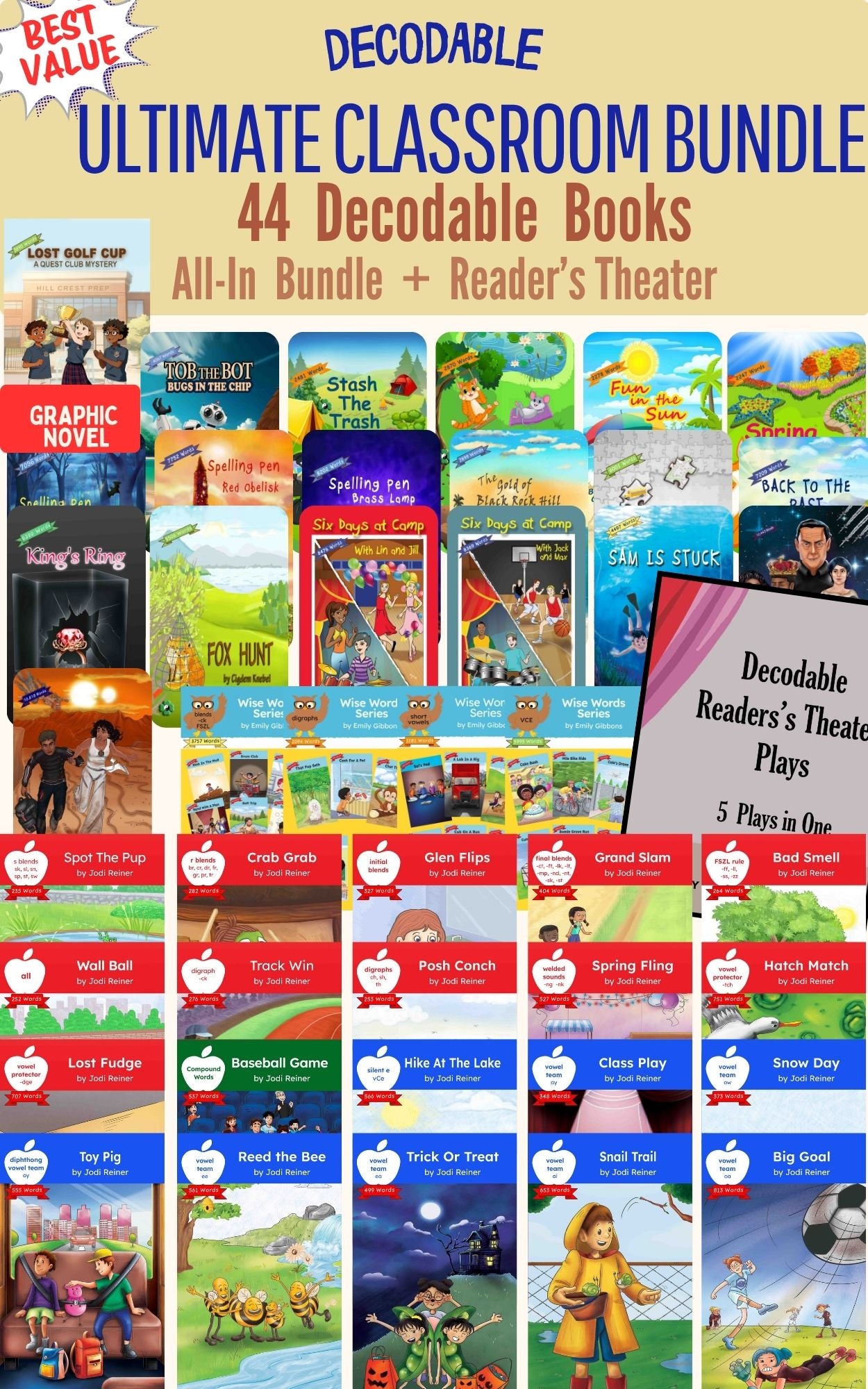 Ultimate Classroom Bundle – Simple Words Books Store