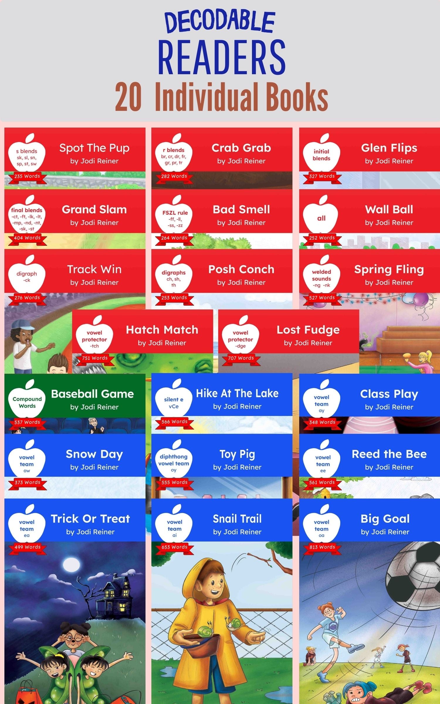 Decodable Readers Bundle – Simple Words Books Store