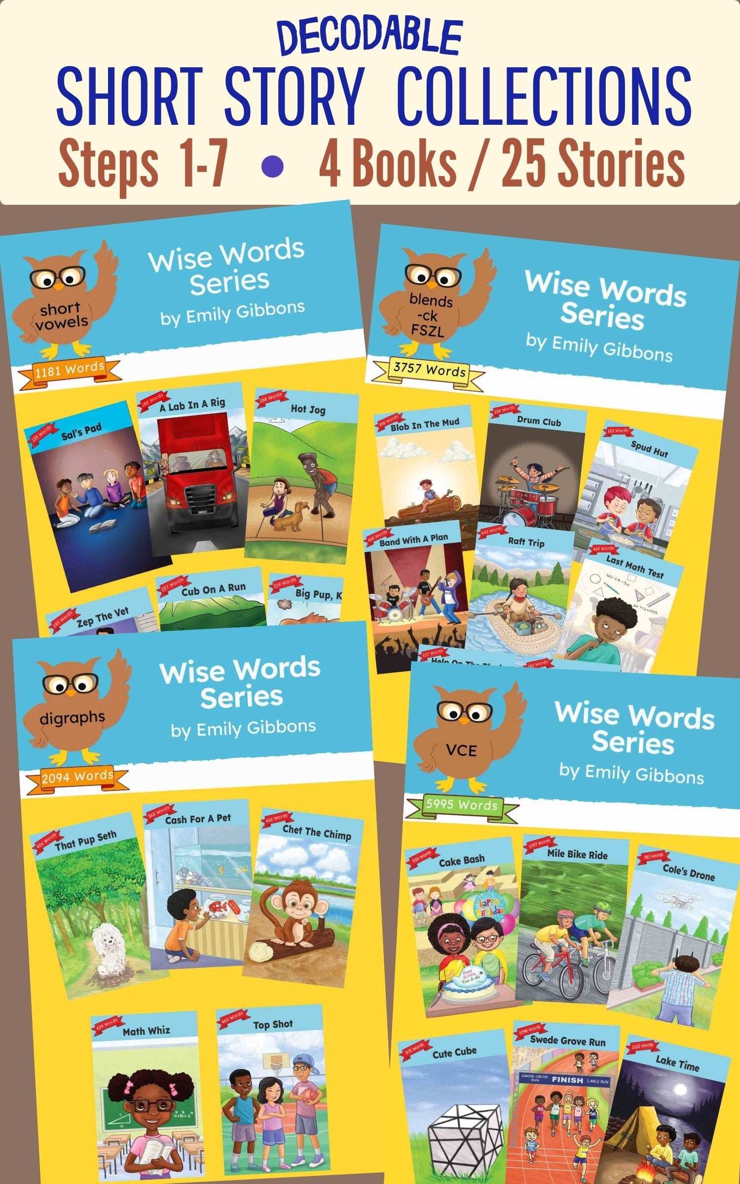 Wise Words Story Collection Bundle – Simple Words Books Store